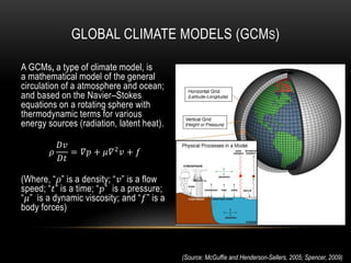 Climate and climate modelling | PPTX