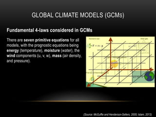 Climate and climate modelling | PPTX