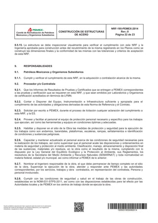 Nrf 195-pemex-2014 | PDF