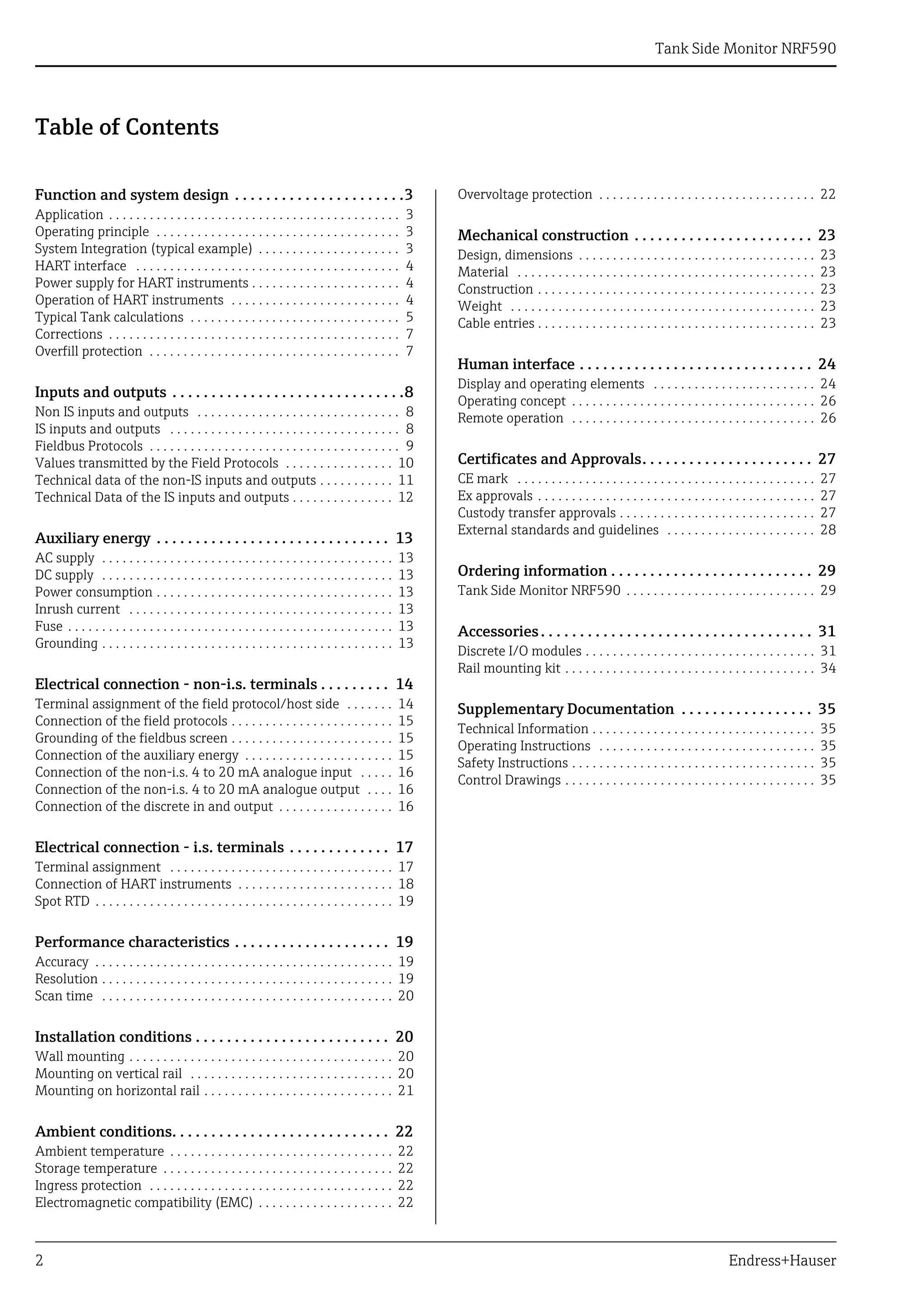 Tank Side Monitor NRF590 Inventory Control Field device for tank sensor operation and monitoring ...