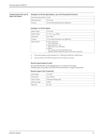 Tank Side Monitor NRF590 Inventory Control Field device for tank sensor ...