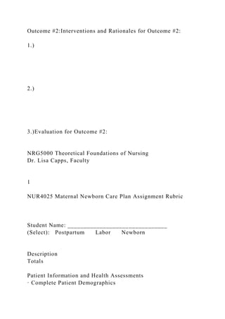 NRG5000 Theoretical Foundations of NursingDr. Lisa Capps, Facult | DOCX