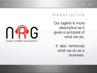 NRG Brand Identity | KEY