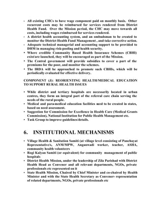National Rural Health Mission | PDF