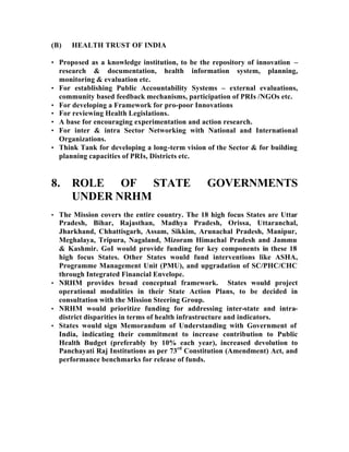 National Rural Health Mission | PDF