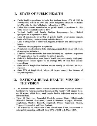 National Rural Health Mission | PDF