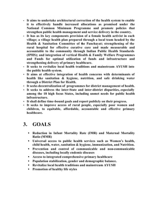 National Rural Health Mission | PDF