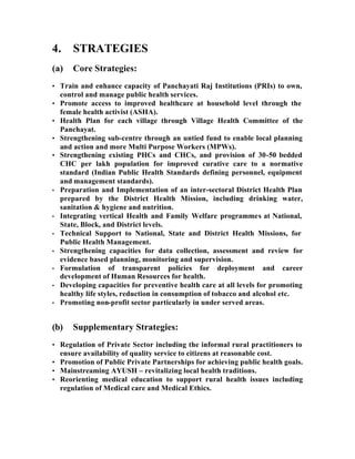 National Rural Health Mission | PDF