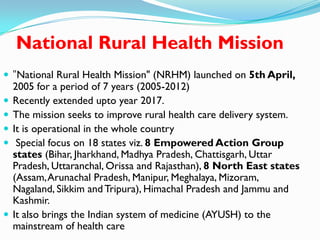 National Rural Health Mission | PDF
