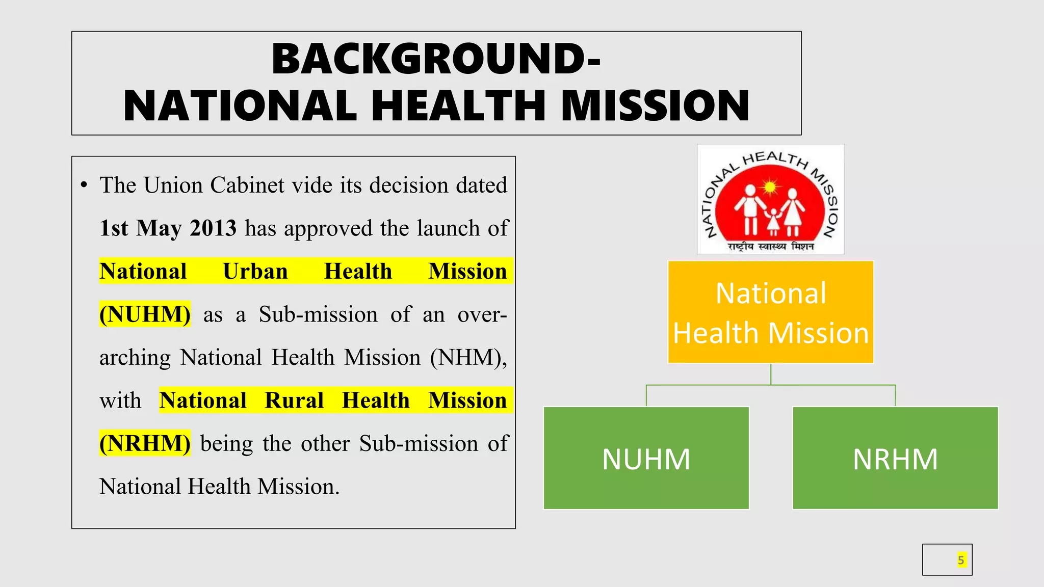 National Health Rural Mission | PPTX