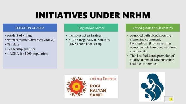 National Health Rural Mission | PPTX | Healthcare Industry | Industries