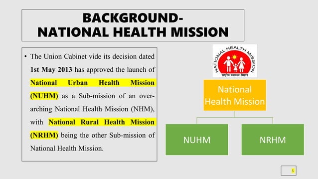 National Health Rural Mission | PPTX | Healthcare Industry | Industries