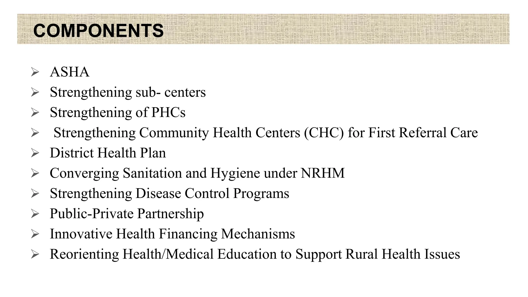 National Rural Health Mission(NRHM).pptx
