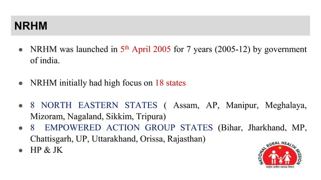 National Rural Health Mission(NRHM).pptx