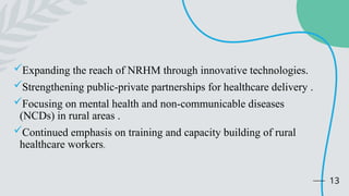 NATIONAL RURAL HEALTH MISSION PPTxxxxxxx | PPTX