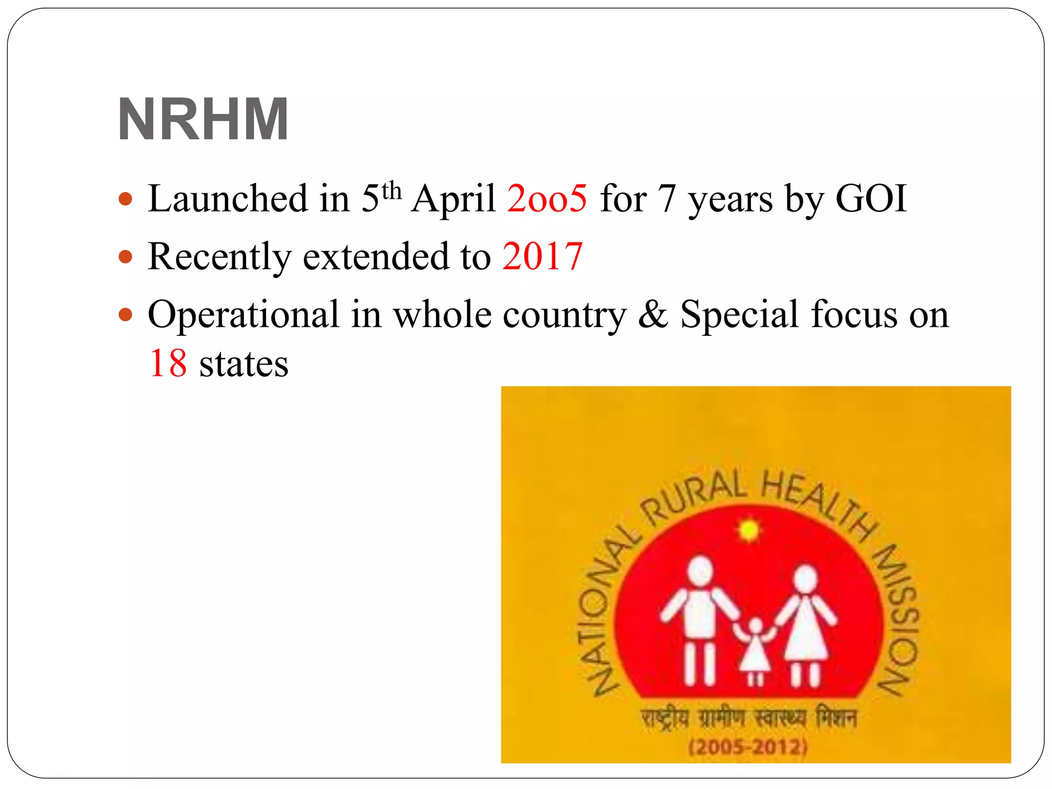 NRHM AND NUHM | PPTX