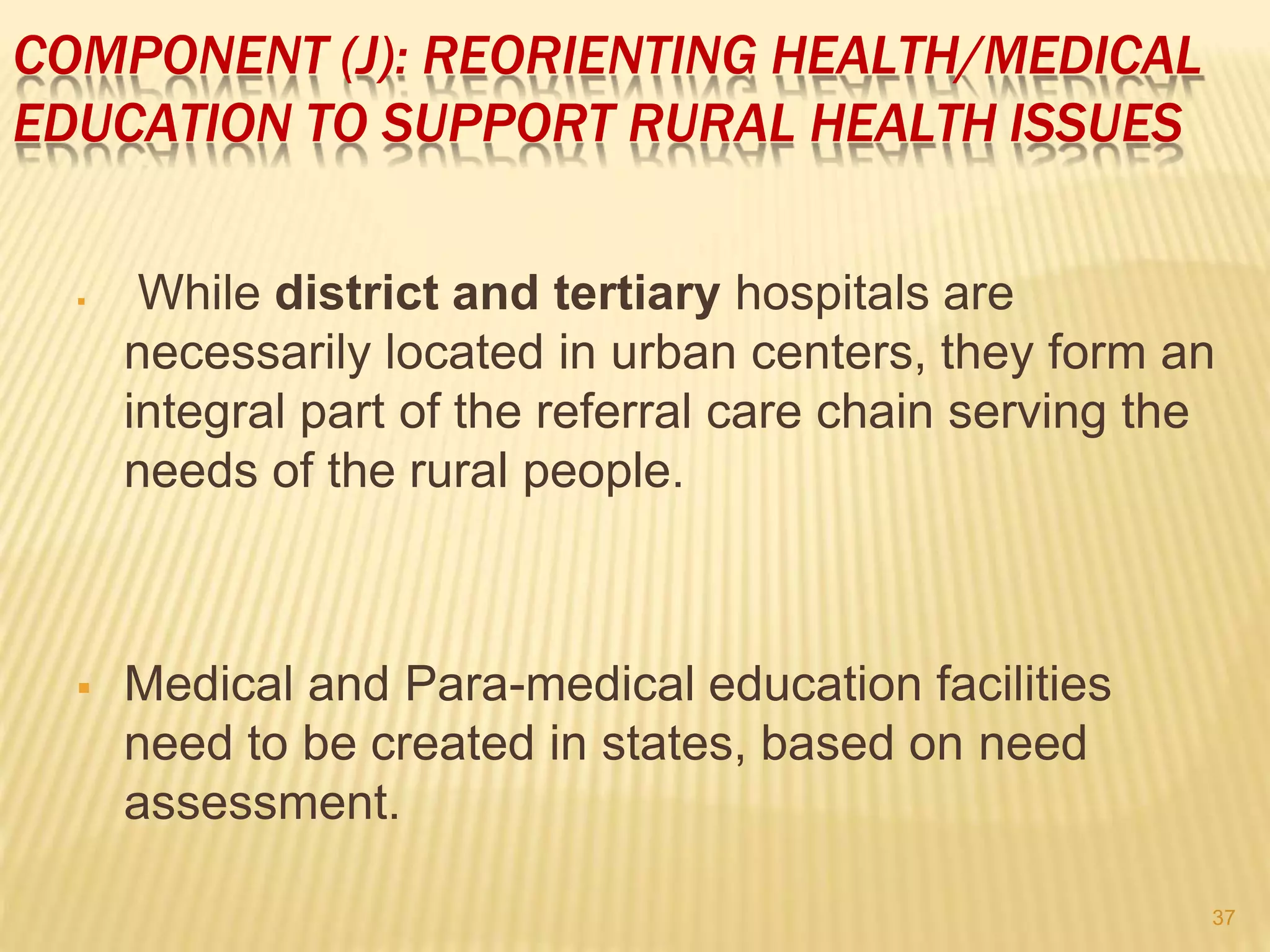 National Rural Health Mission (NRHM) India | PPT