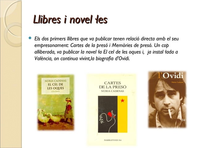 Biografia de Nuria cadenes | PPT