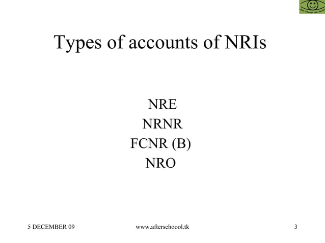 Nri Accounts And Facilities | ODP