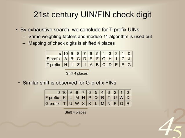 NRIC_numbers.ppt | Computing | Technology & Computing
