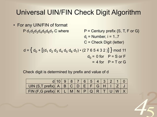 NRIC_numbers.ppt | Computing | Technology & Computing