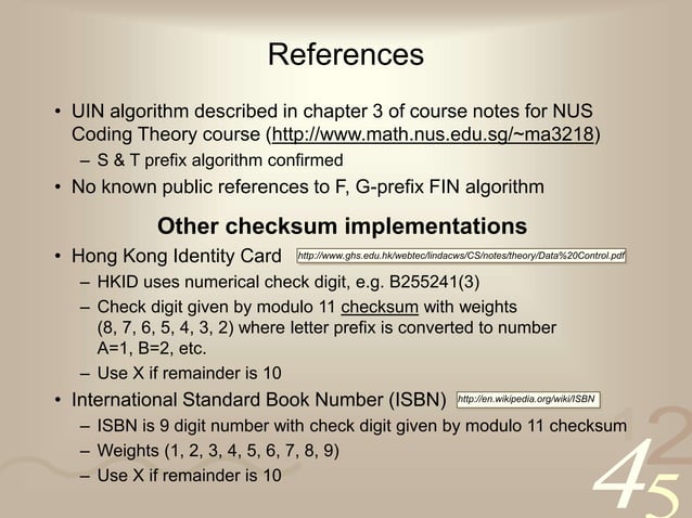 NRIC_numbers.ppt | Computing | Technology & Computing