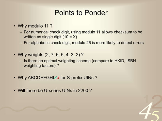 NRIC_numbers.ppt | Computing | Technology & Computing