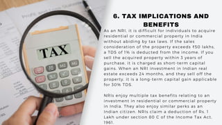 NRI Investment in India 8 Points for NRI Investment in Real Estate | PPT