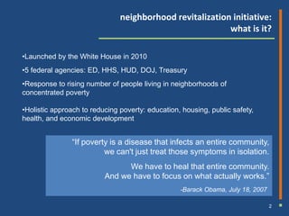 Neighborhood Revitalization Initiative | PDF
