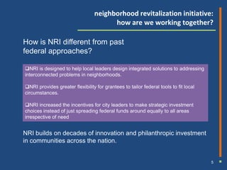 Neighborhood Revitalization Initiative | PDF