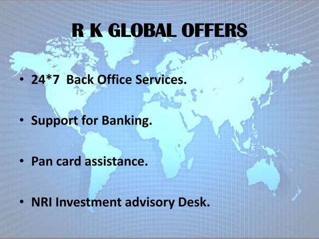 NRI services | PPTX