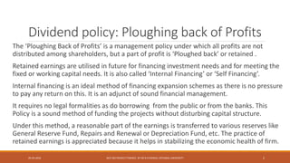 Dividend Decisions in Financial Management | PDF
