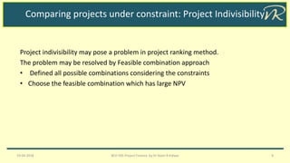 multiple projects and constraints | PDF