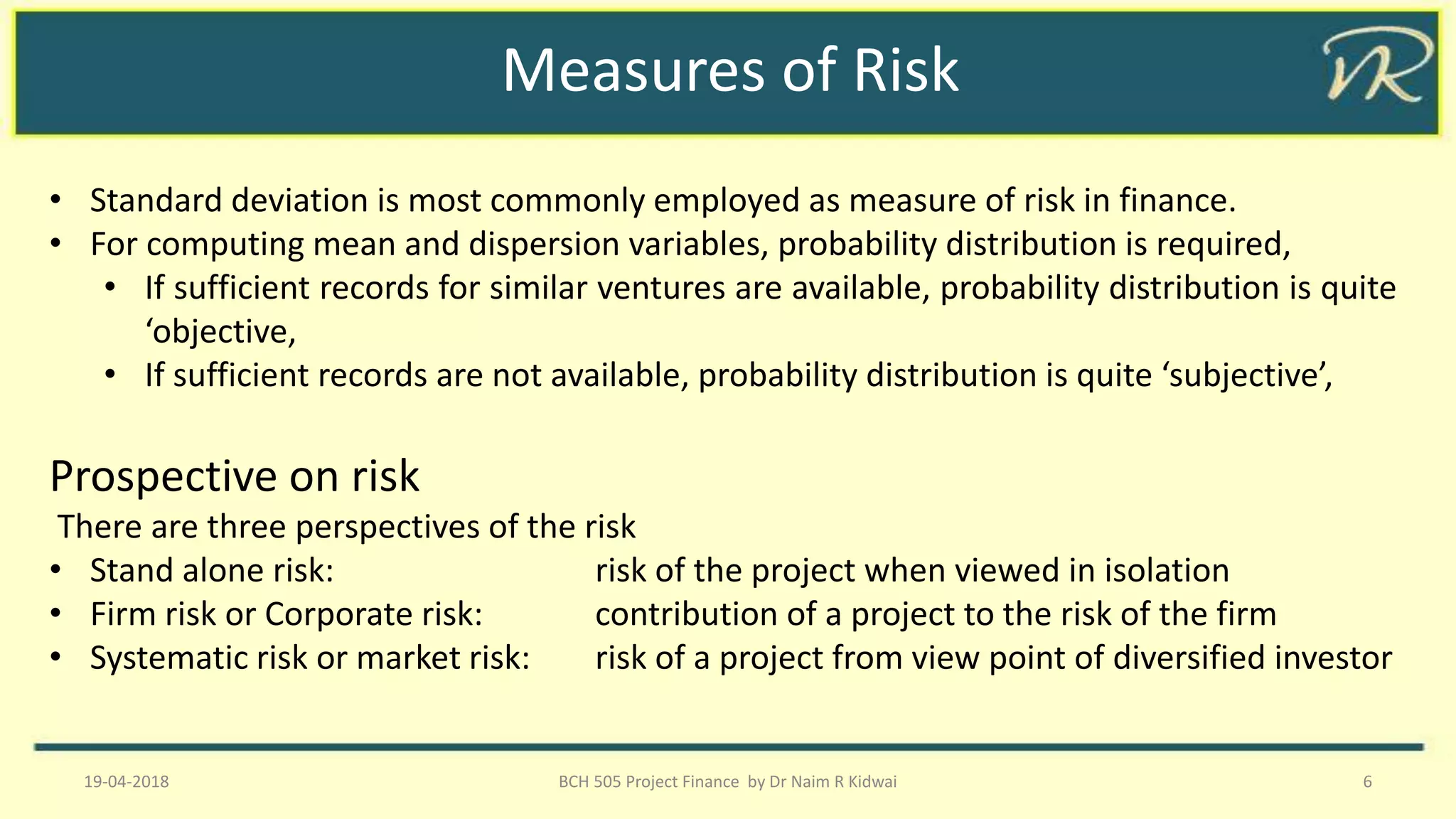 project risk analysis | PDF