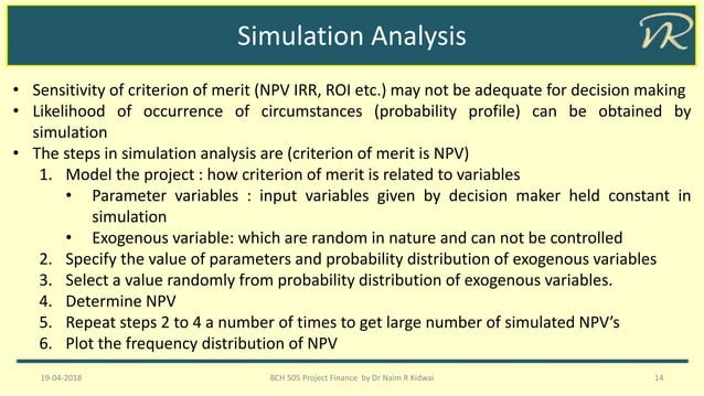 project risk analysis | PDF | Business Accounting & Finance | Business