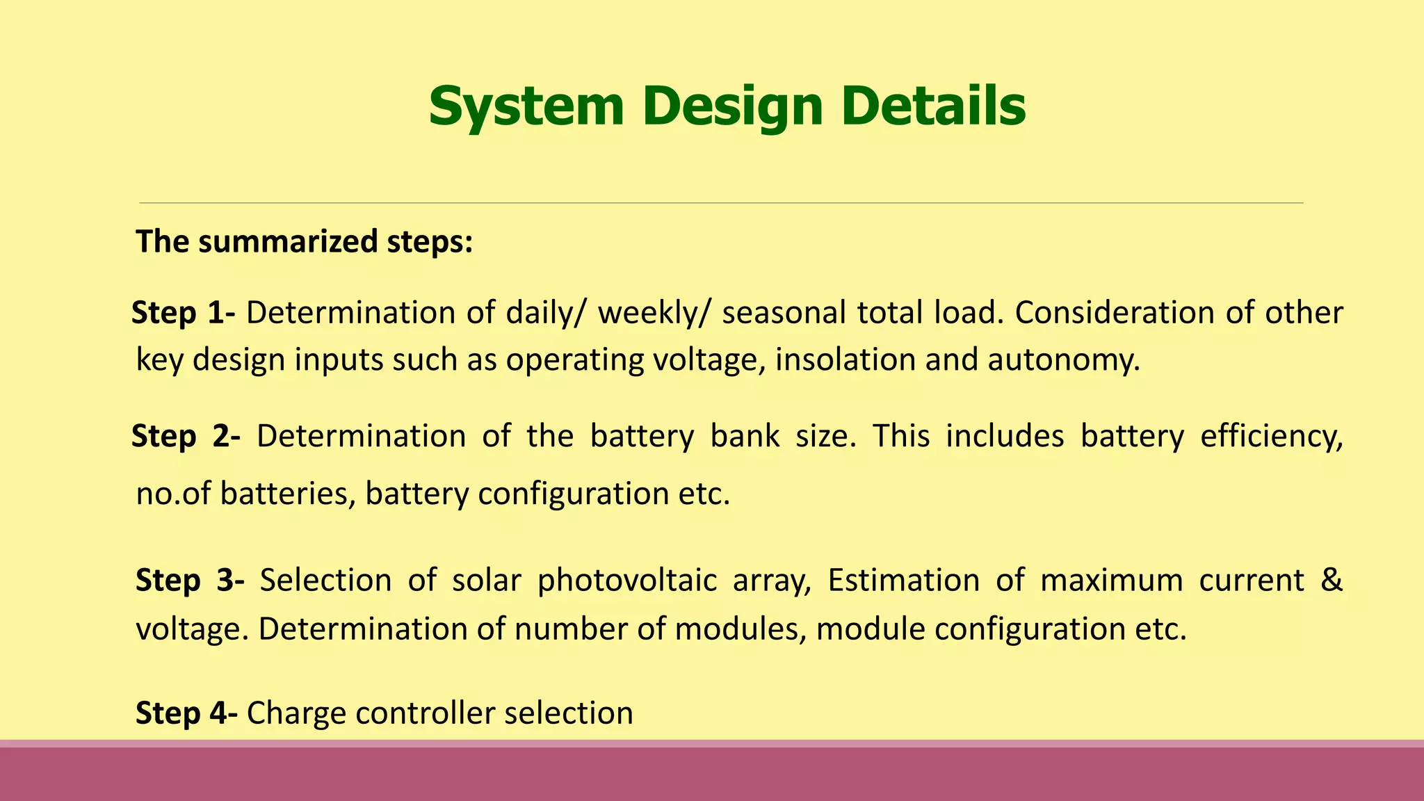 Solar PV Cells, Module and Array | PPTX
