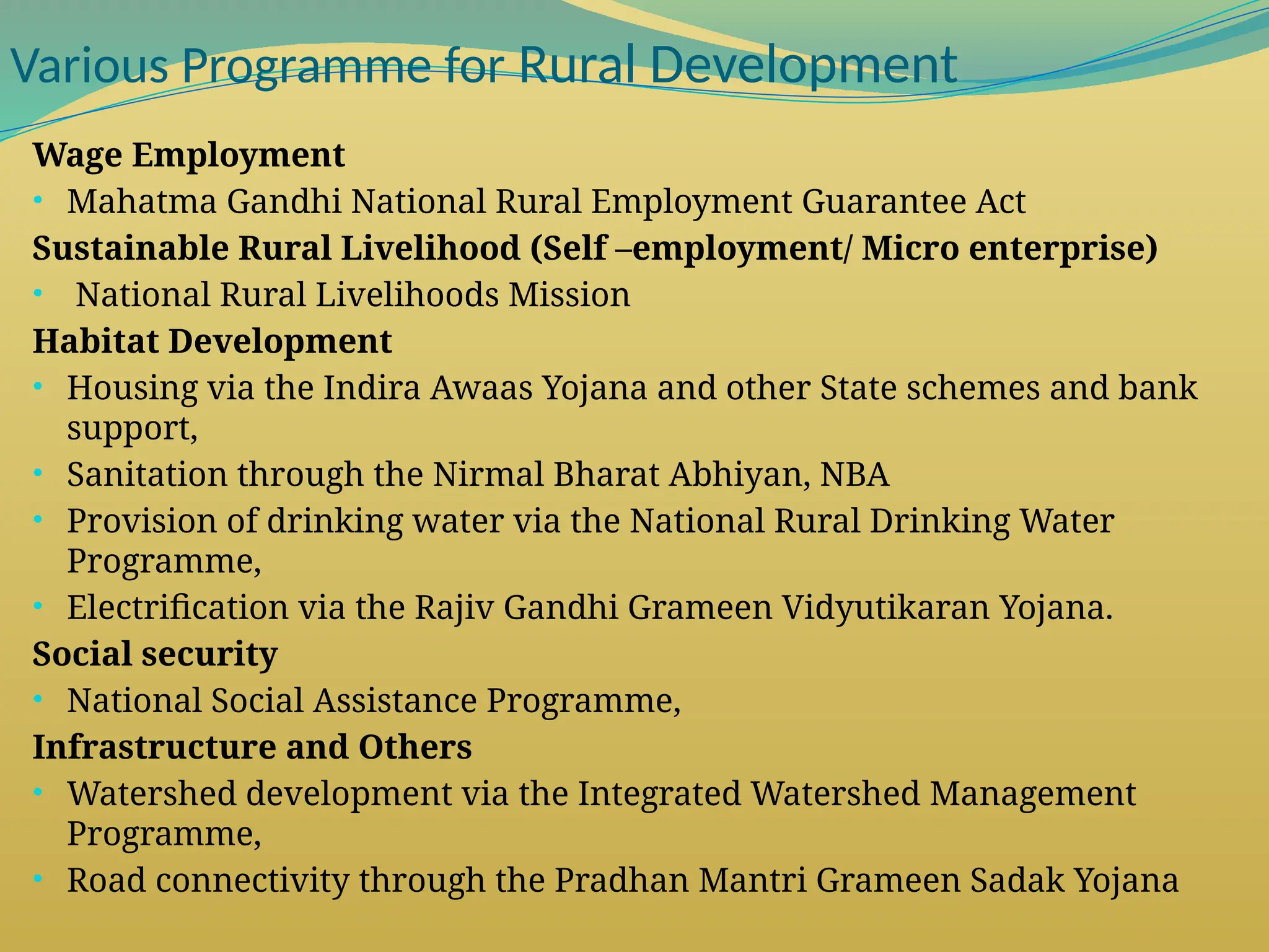 NRLM and Their Key Features-EDP-Self Employment | PPT