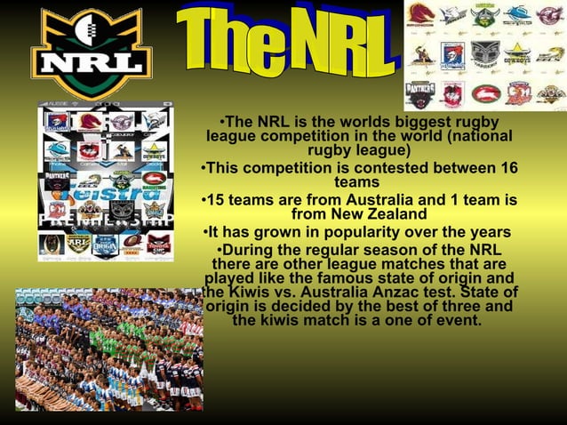 Nrl presentation | PPT