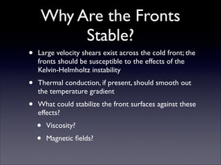 The Physics of Gas Sloshing in Galaxy Clusters | PPT