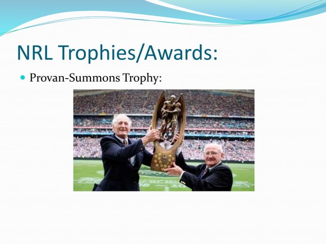 Nrl trophy a detailed guide | PPT