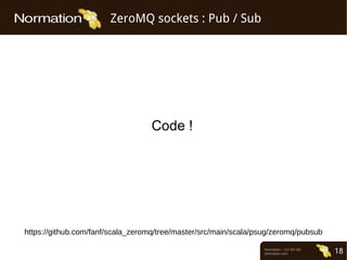 Scala and ZeroMQ: Events beyond the JVM | PPT