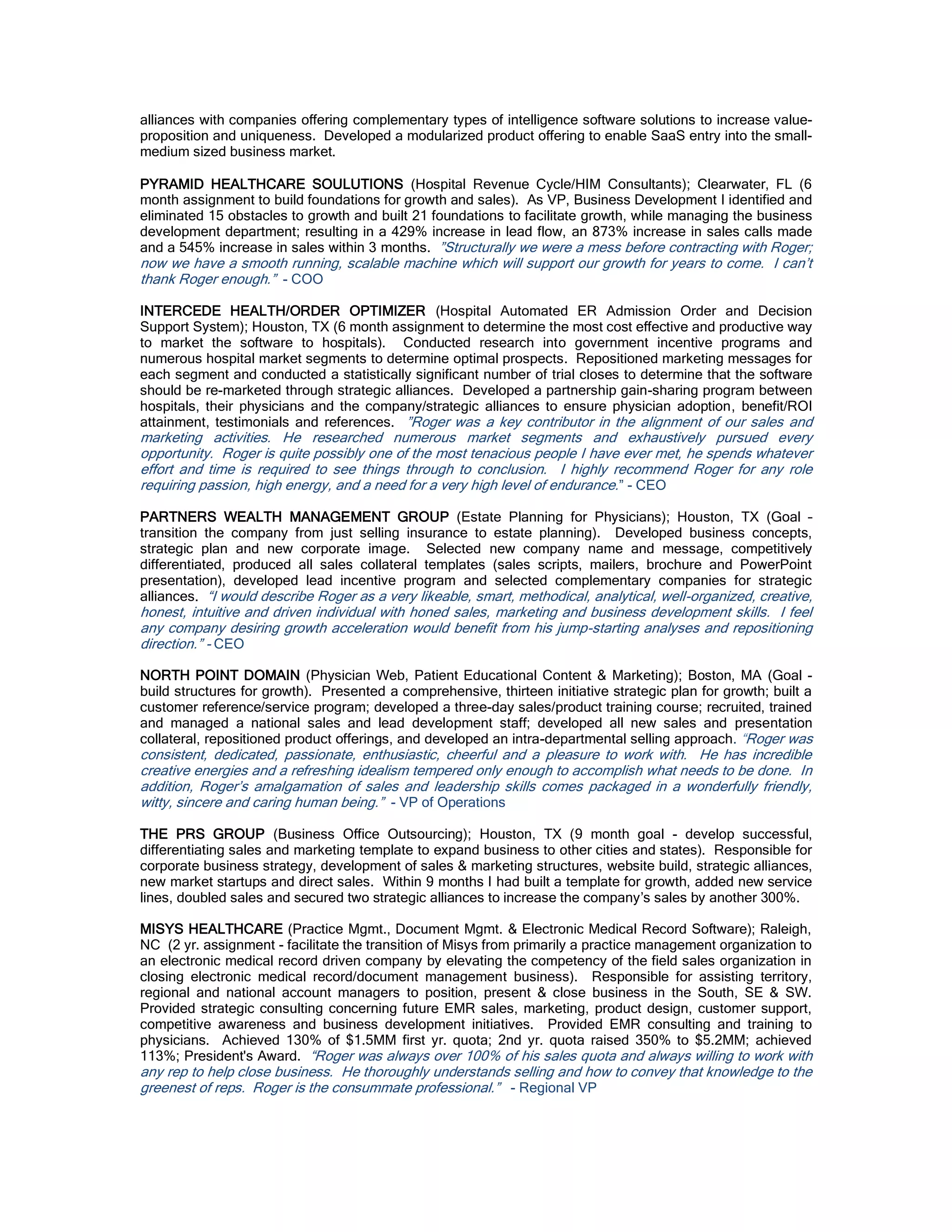 NR Moxley Consulting Resume 2016 | PDF