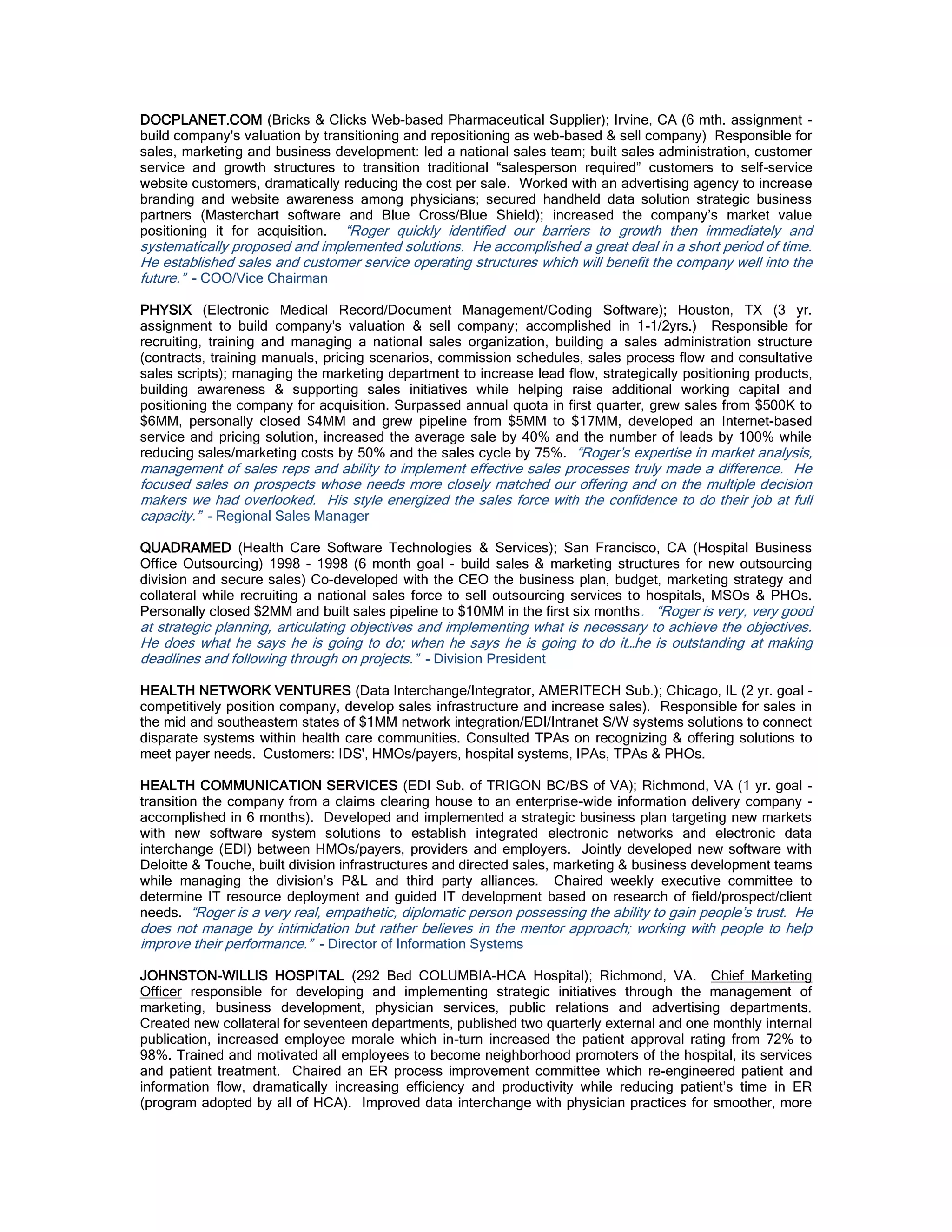 NR Moxley Consulting Resume 2016 | PDF