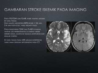 NR MRI pada Infeksi dan Stroke.ppt merupakanx | PPTX