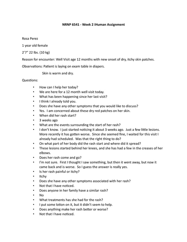 NRNP 6541 Week 2 iHuman assignment help.pdf
