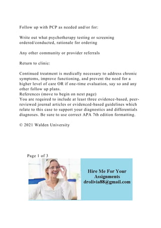 NRNPPRAC 6645 Comprehensive Psychiatric Evaluation Note Tem.docx