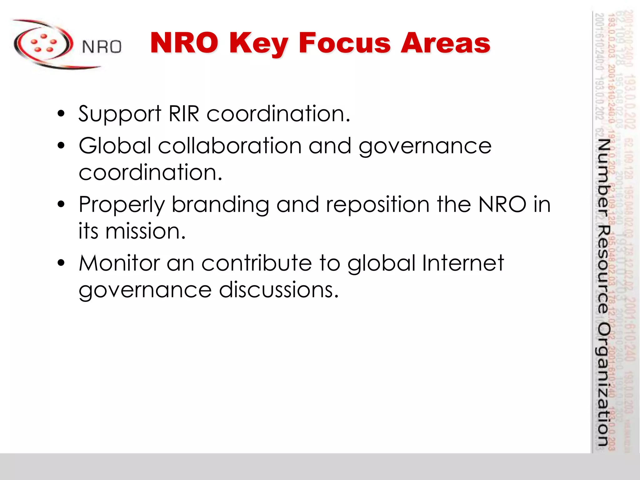 ARIN 34 NRO Activities Report | PPT