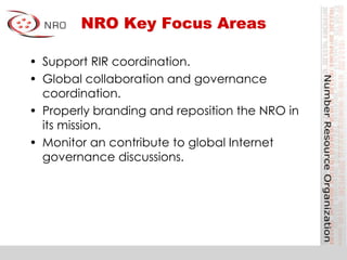 ARIN 34 NRO Activities Report | PPT