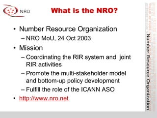 NRO Update | PPT