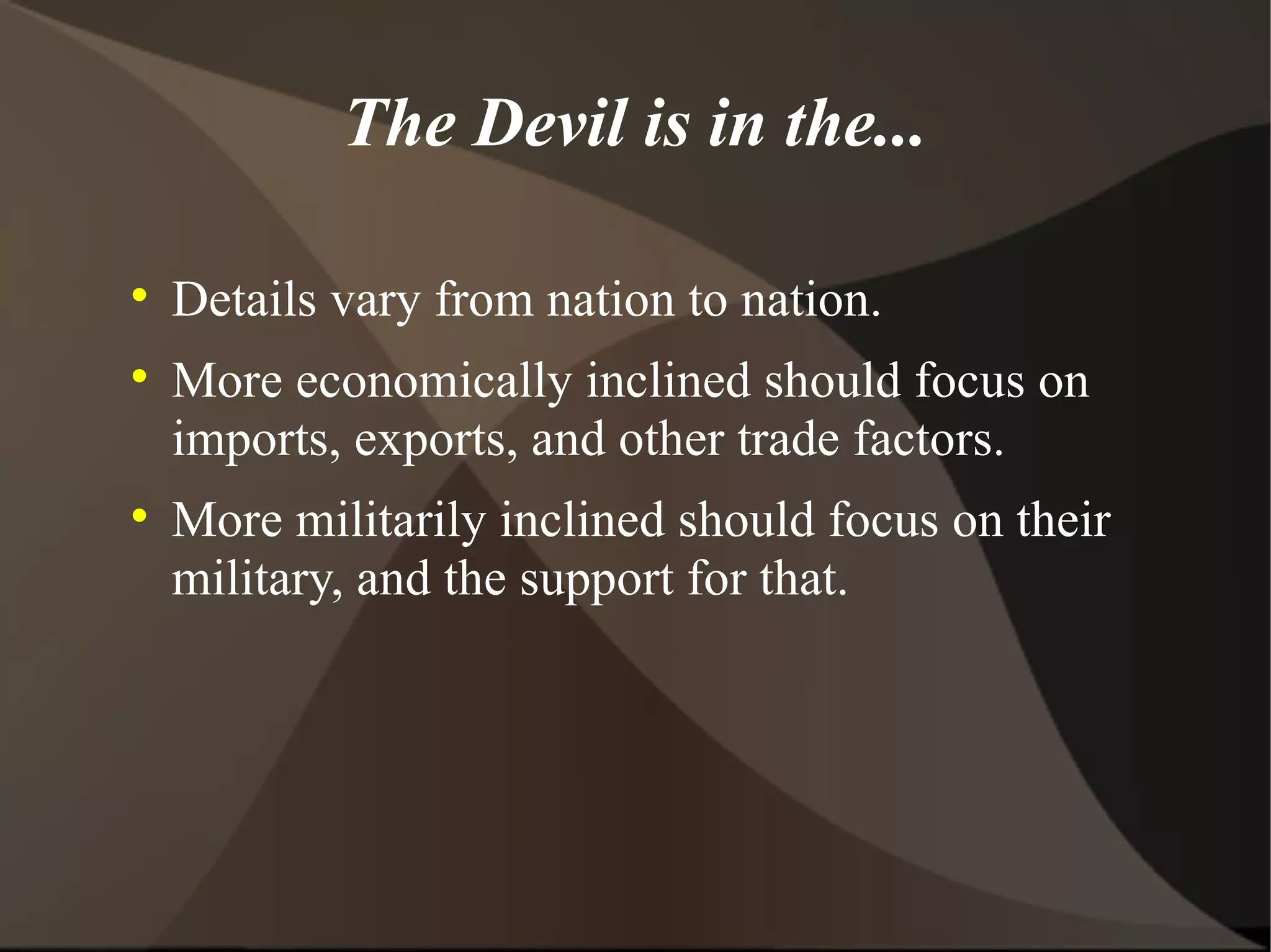 Nation Role Play | PPT